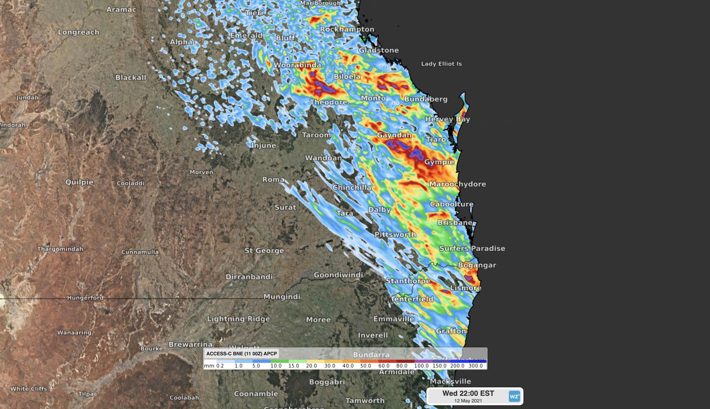 Severe Storms In Se Queensland On Wednesday